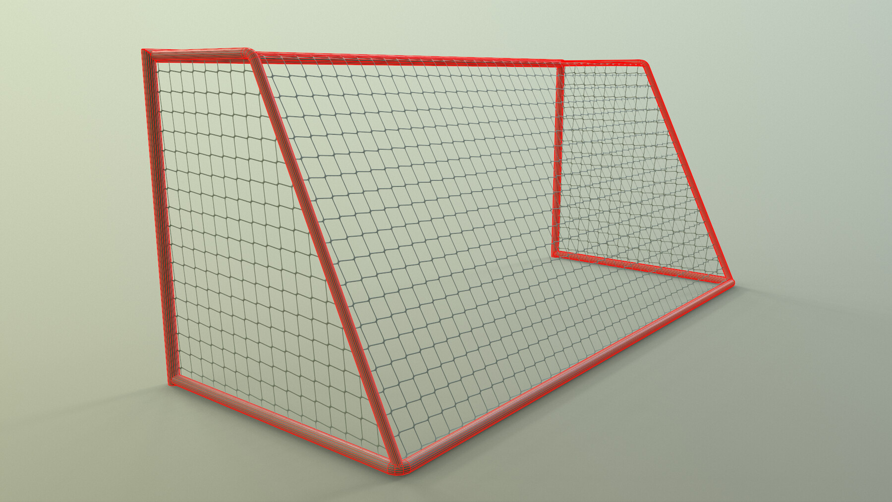 ArtStation - PBR Soccer Football Goal Post C | Game Assets