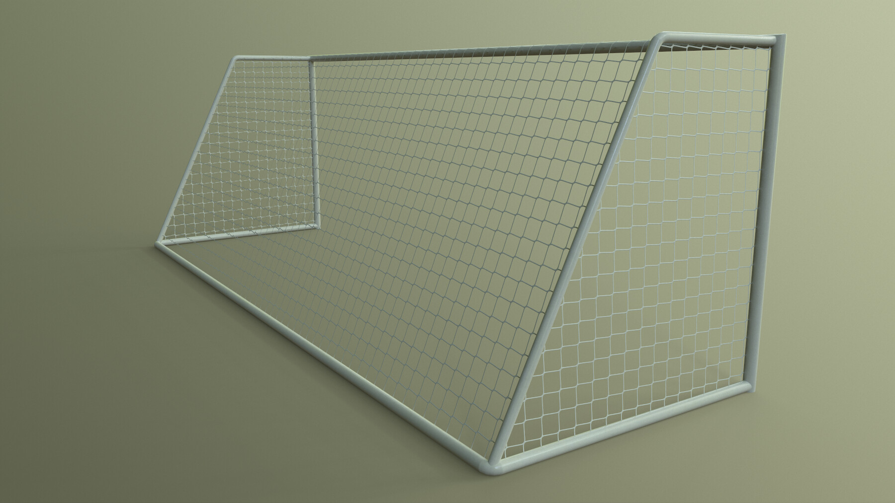 ArtStation - PBR Soccer Football Goal Post D | Game Assets