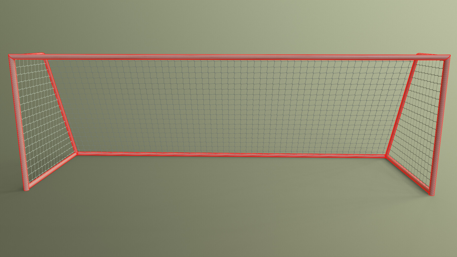 ArtStation - PBR Soccer Football Goal Post D | Game Assets