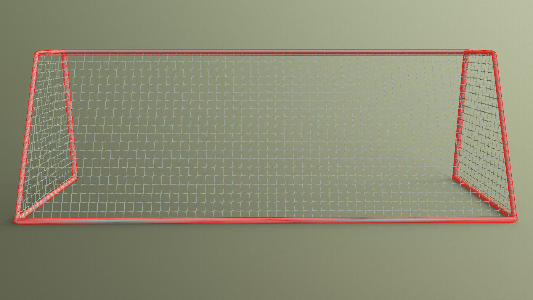 ArtStation - PBR Soccer Football Goal Post D | Game Assets