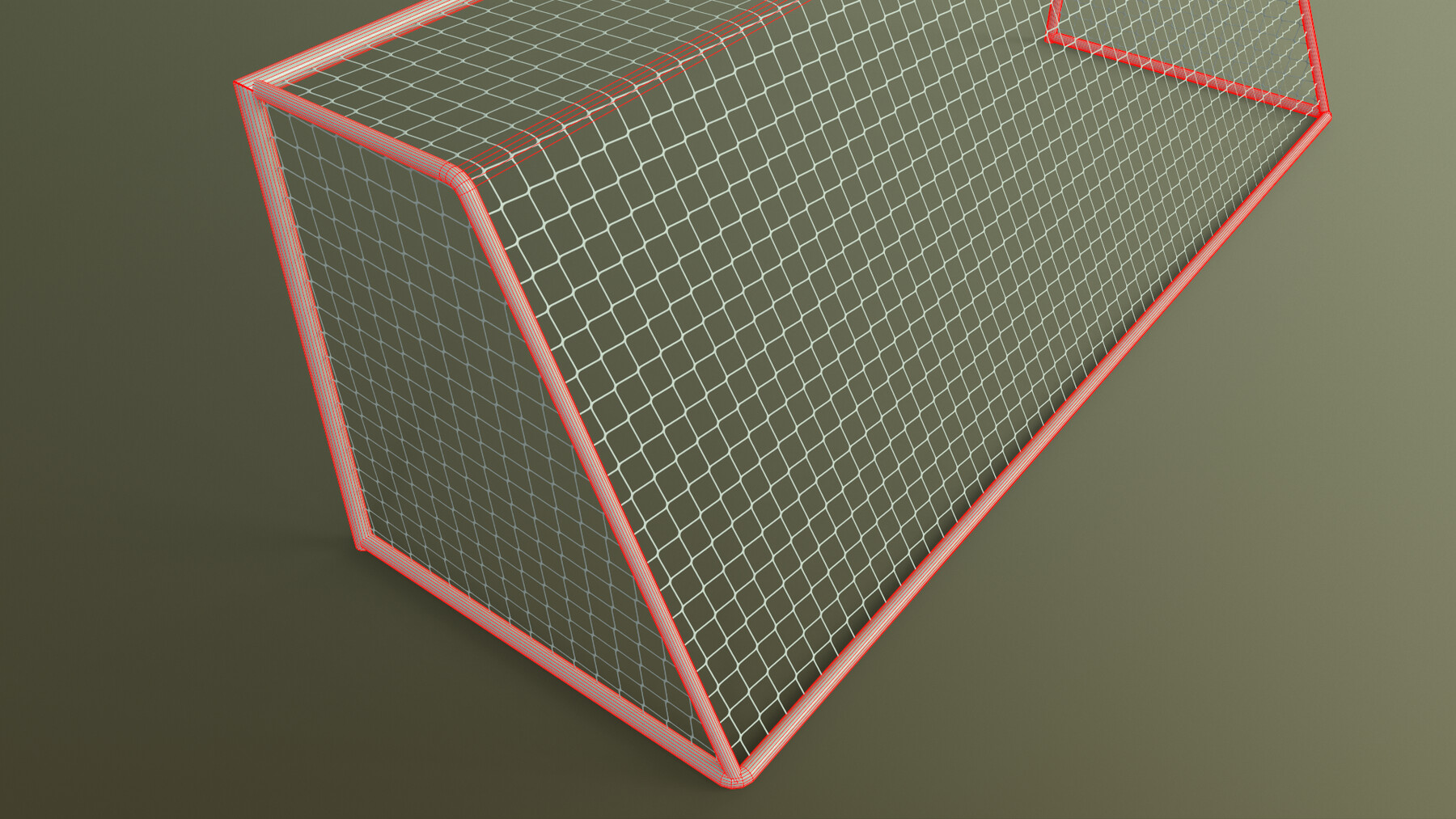 ArtStation - PBR Soccer Football Goal Post D | Game Assets