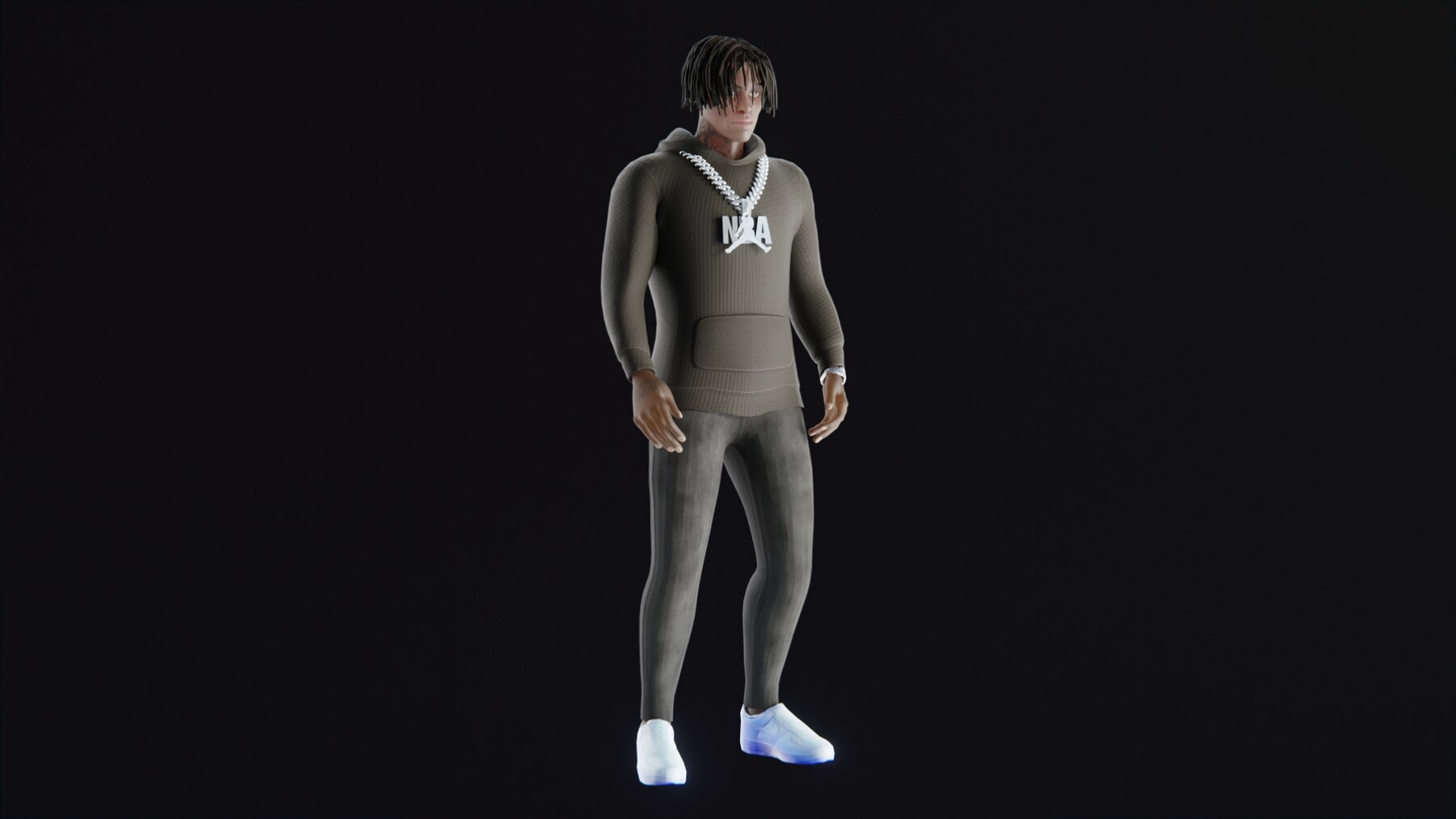 ArtStation - NBA Youngboy - Stylized | Game Assets