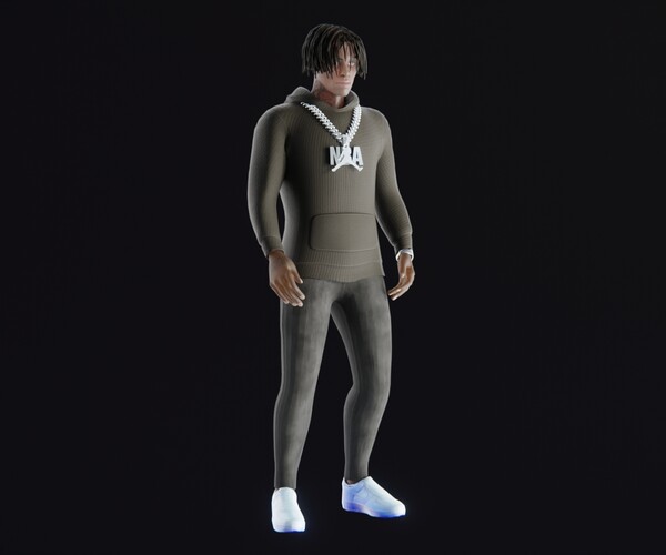 ArtStation - NBA Youngboy - Stylized | Game Assets