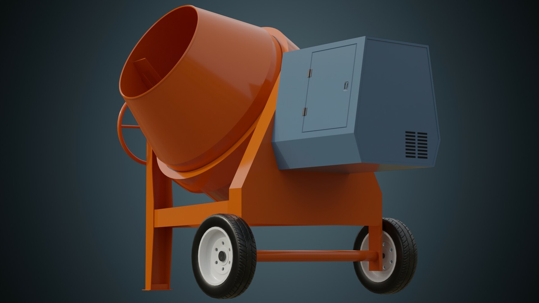 ArtStation - Concrete Mixer 2A | Game Assets