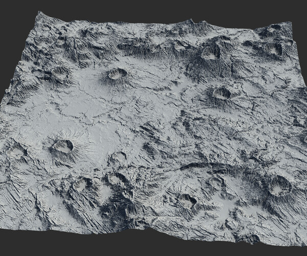 ArtStation - Volcanic Terrains Collection Vol.1 | 12 Terrains at 8k ...