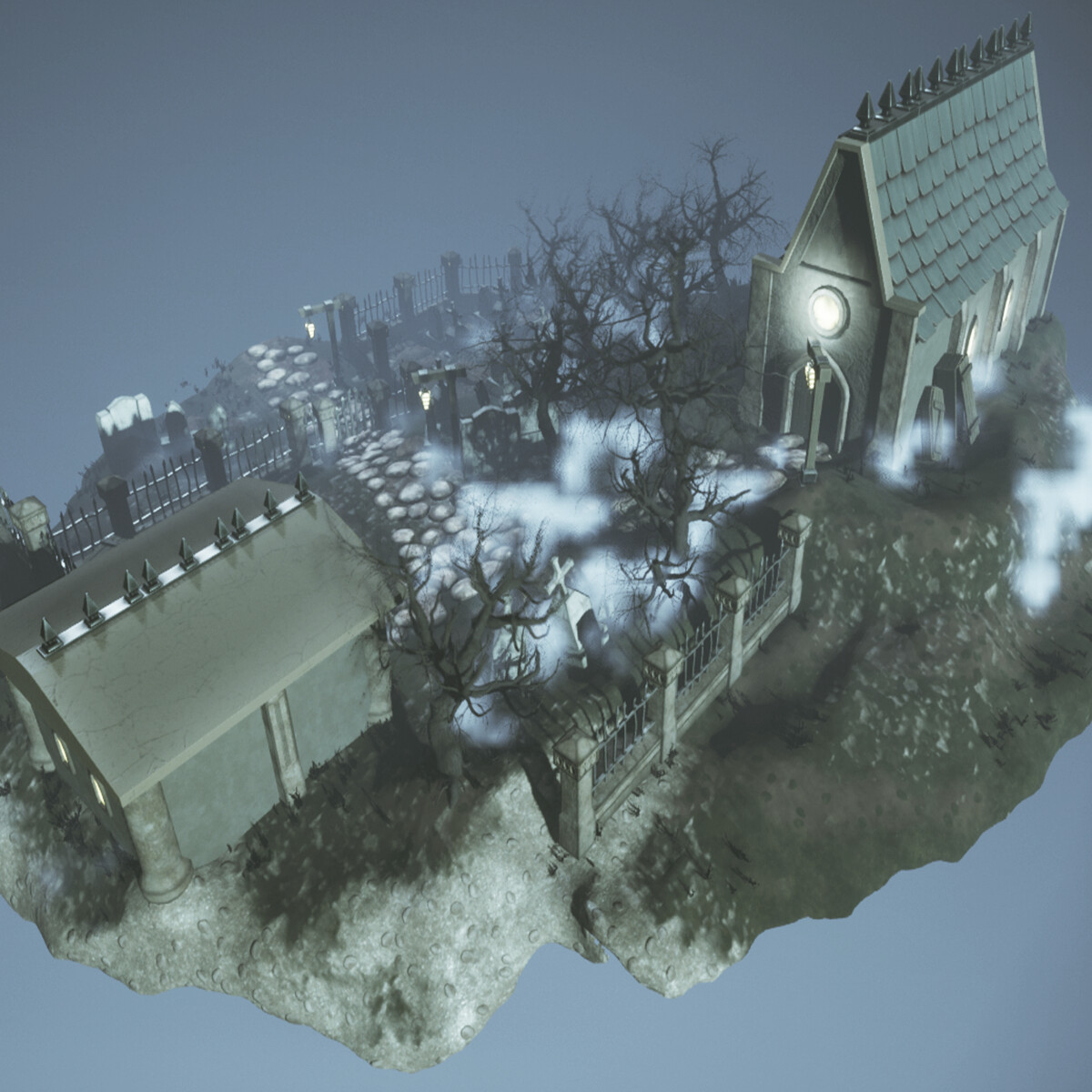 ArtStation - Stylized Graveyard Environment Modular Pack | Resources