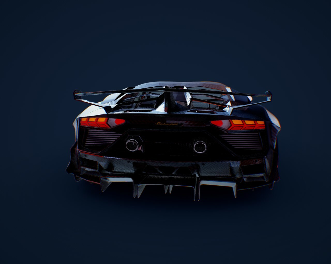 ArtStation - Lamborghini Aventador | Game Assets