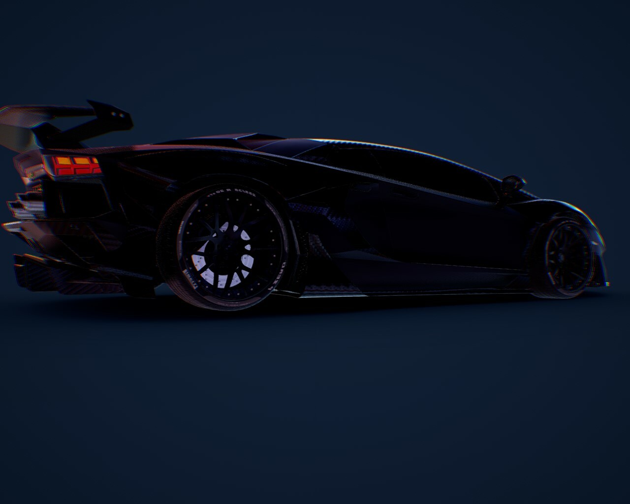 ArtStation - Lamborghini Aventador | Game Assets