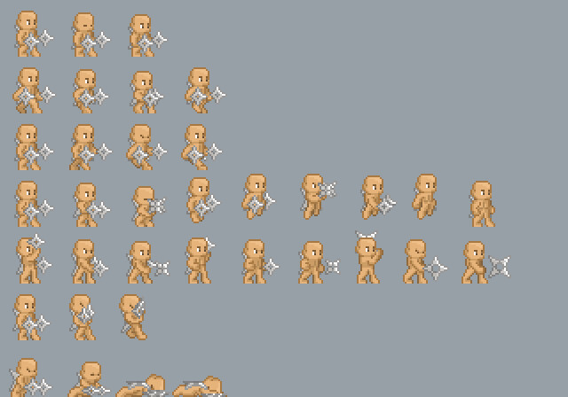 ArtStation - Side View Model Characters Set | Game Assets