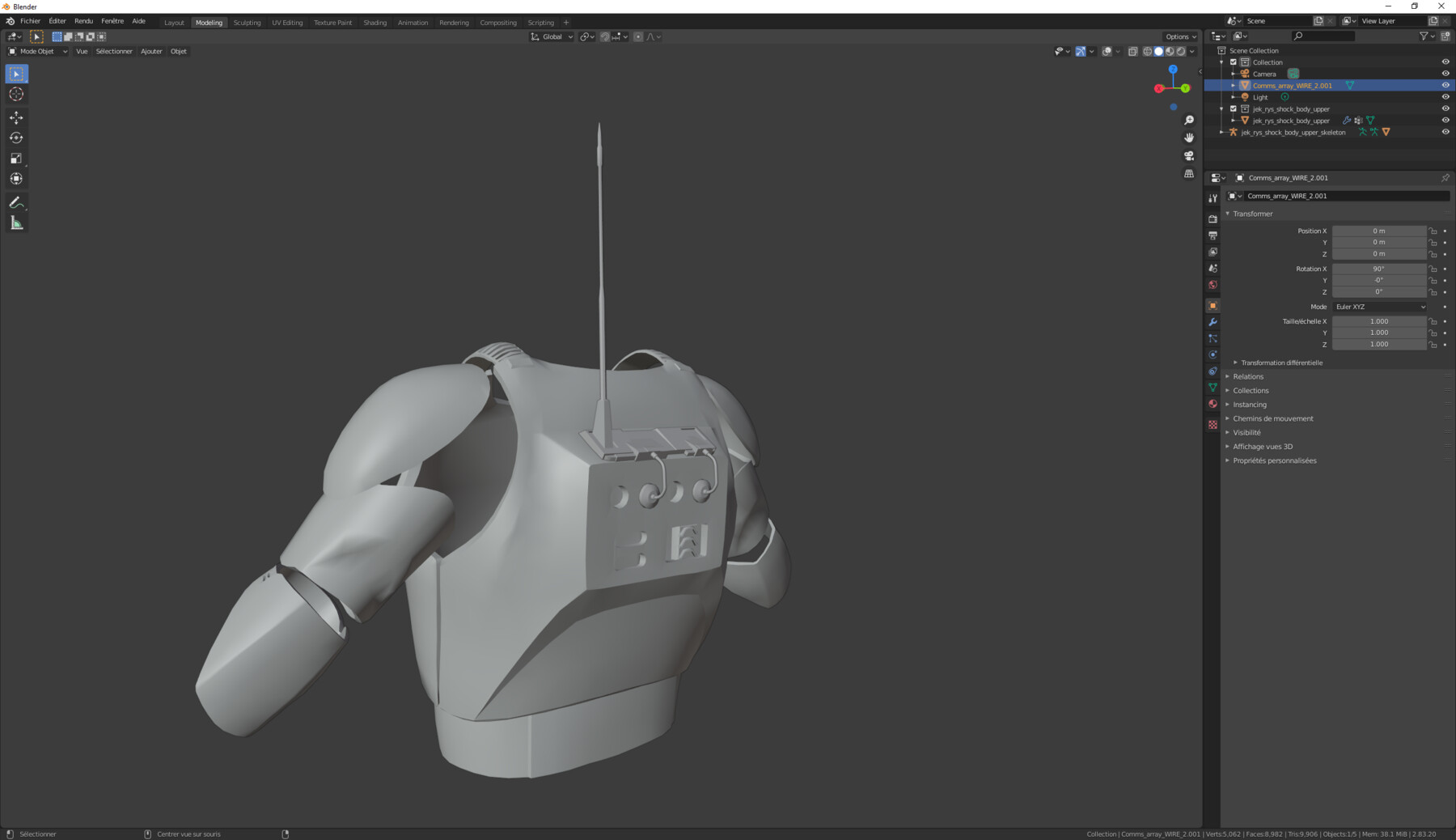 ArtStation - Star Wars 3D Antenna 41st elite corps Clone Trooper ...