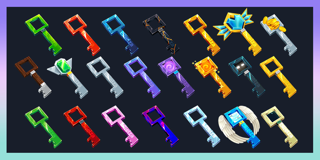 ArtStation - Game Icons - Key pack | Game Assets