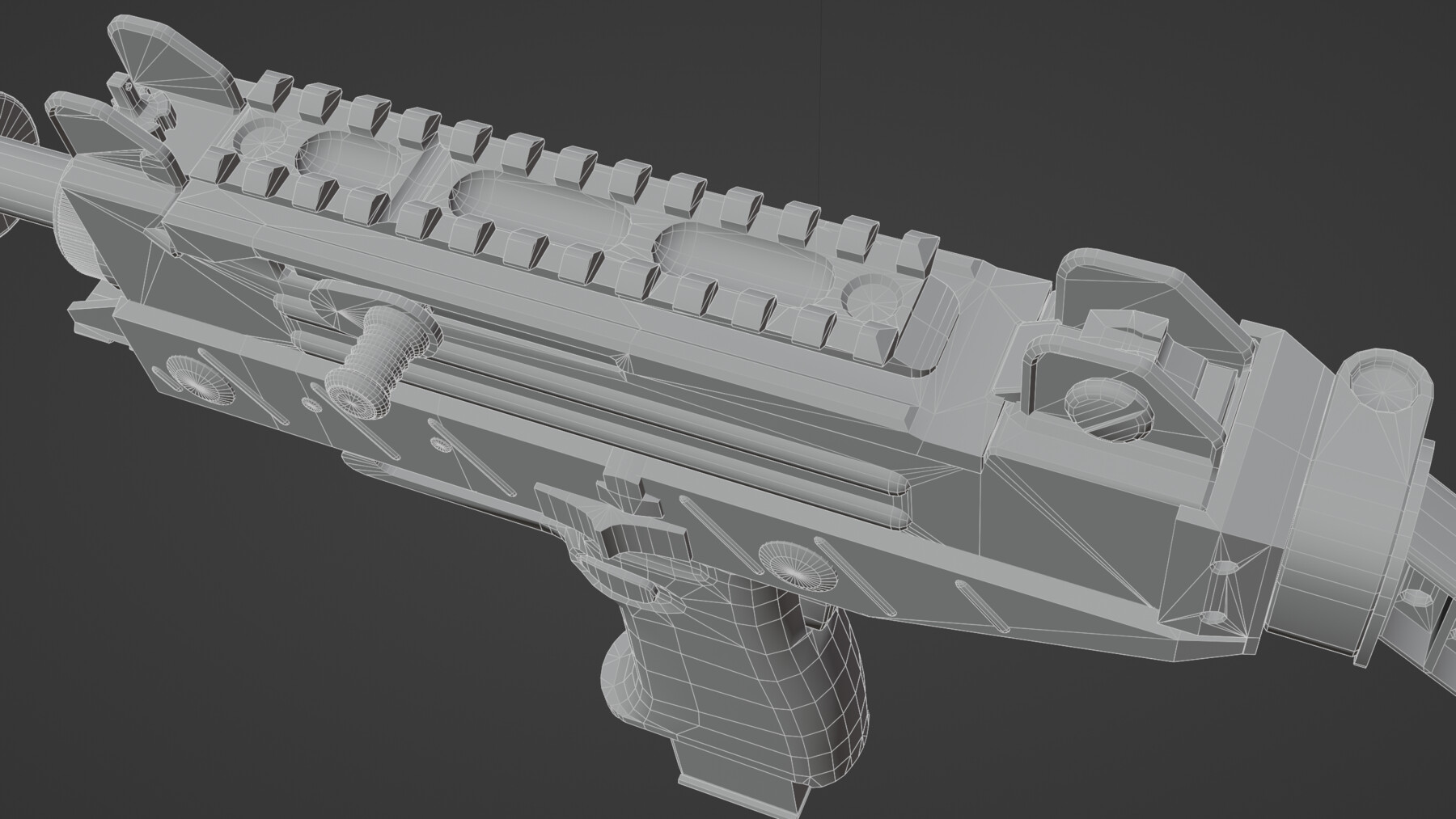 ArtStation - UZI PRO - Midpoly - Blockout - Basemesh | Resources