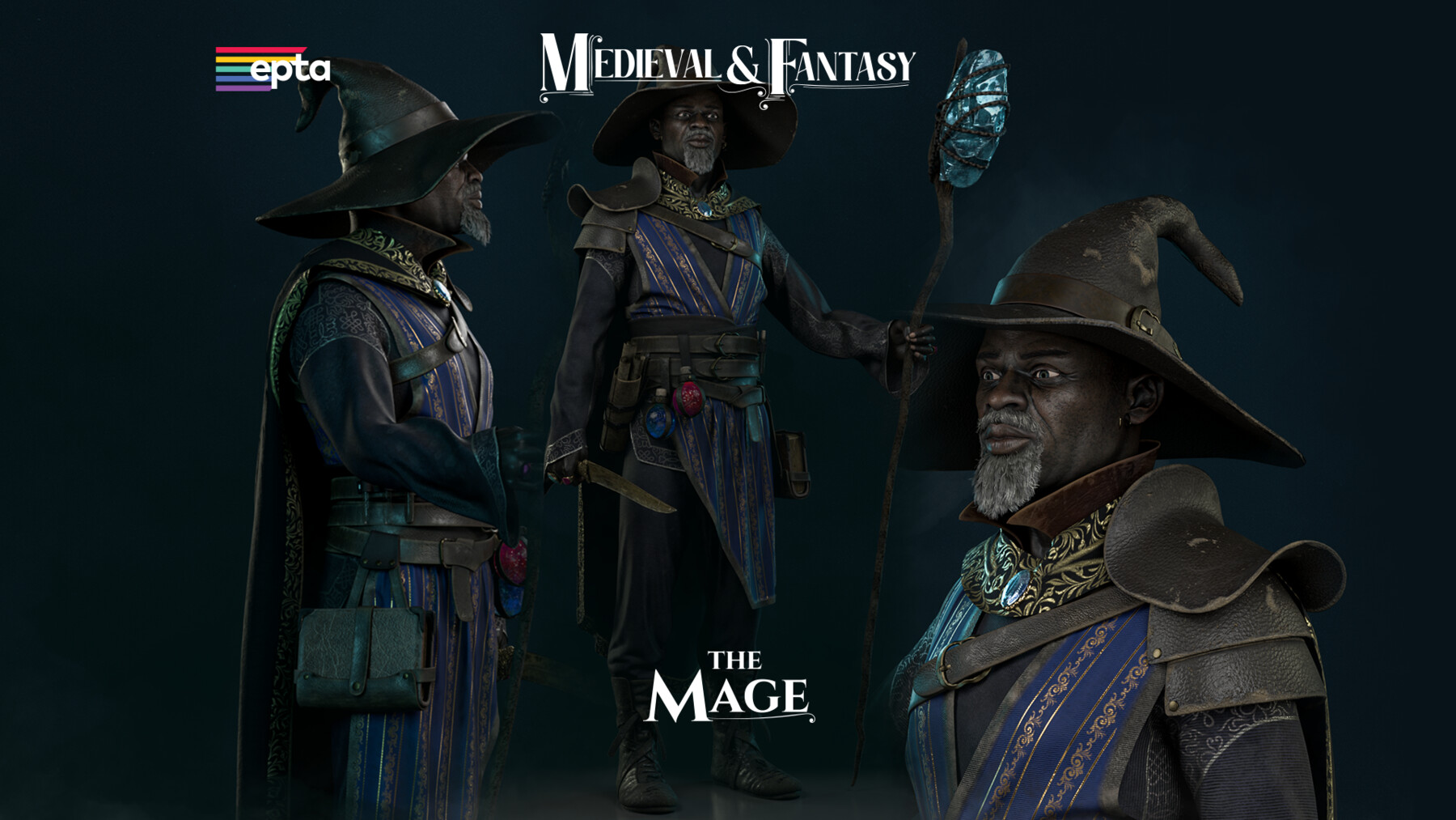 ArtStation - The Mage | Game Assets