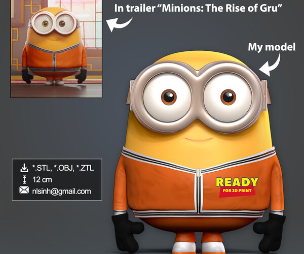 ArtStation - Bob the Minion | Resources