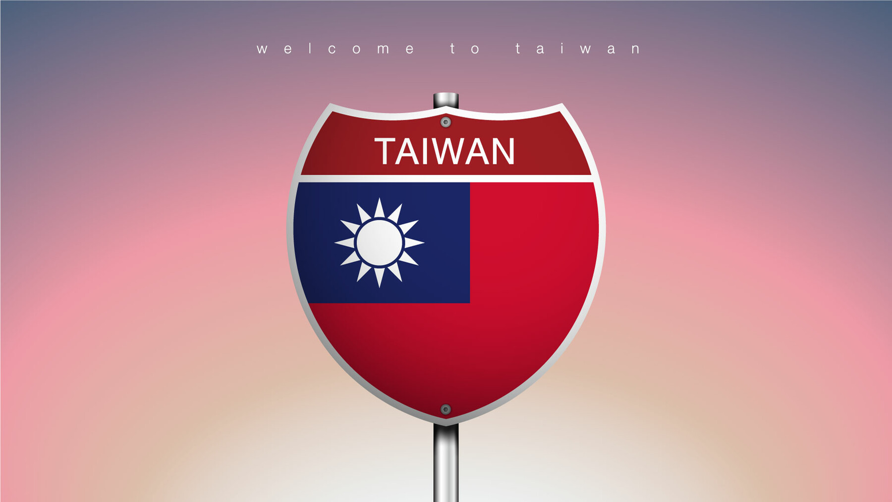 ArtStation - 18 ICON The City Label & Map of TAIWAN In American Signs ...