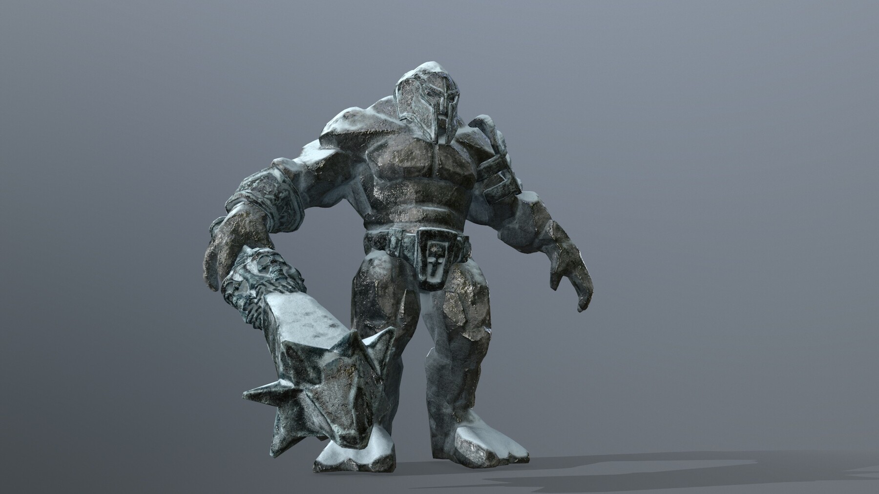 ArtStation - snow monster | Game Assets