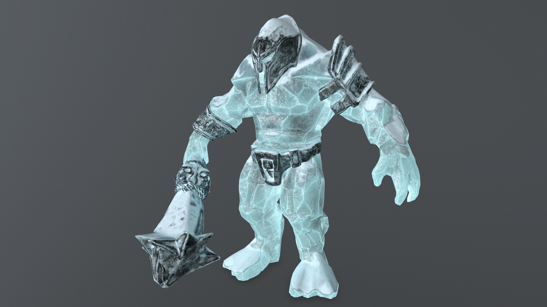 ArtStation - ice monster | Game Assets