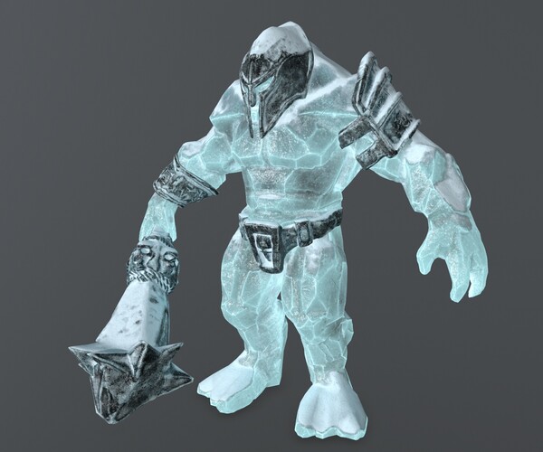 ArtStation - ice monster | Game Assets