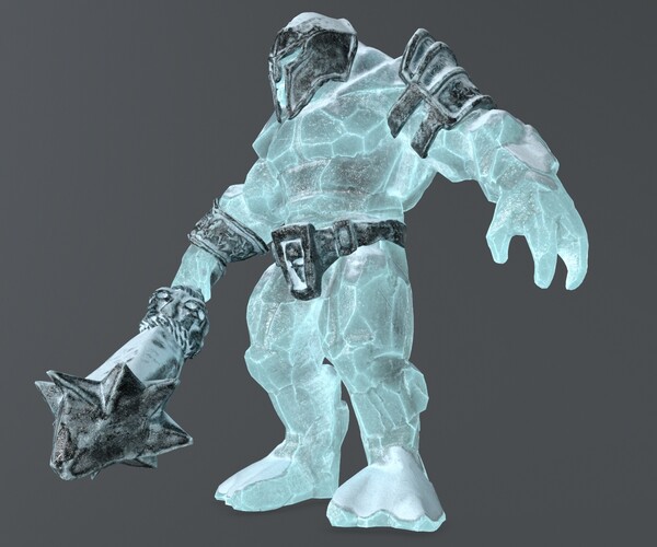ArtStation - ice monster | Game Assets