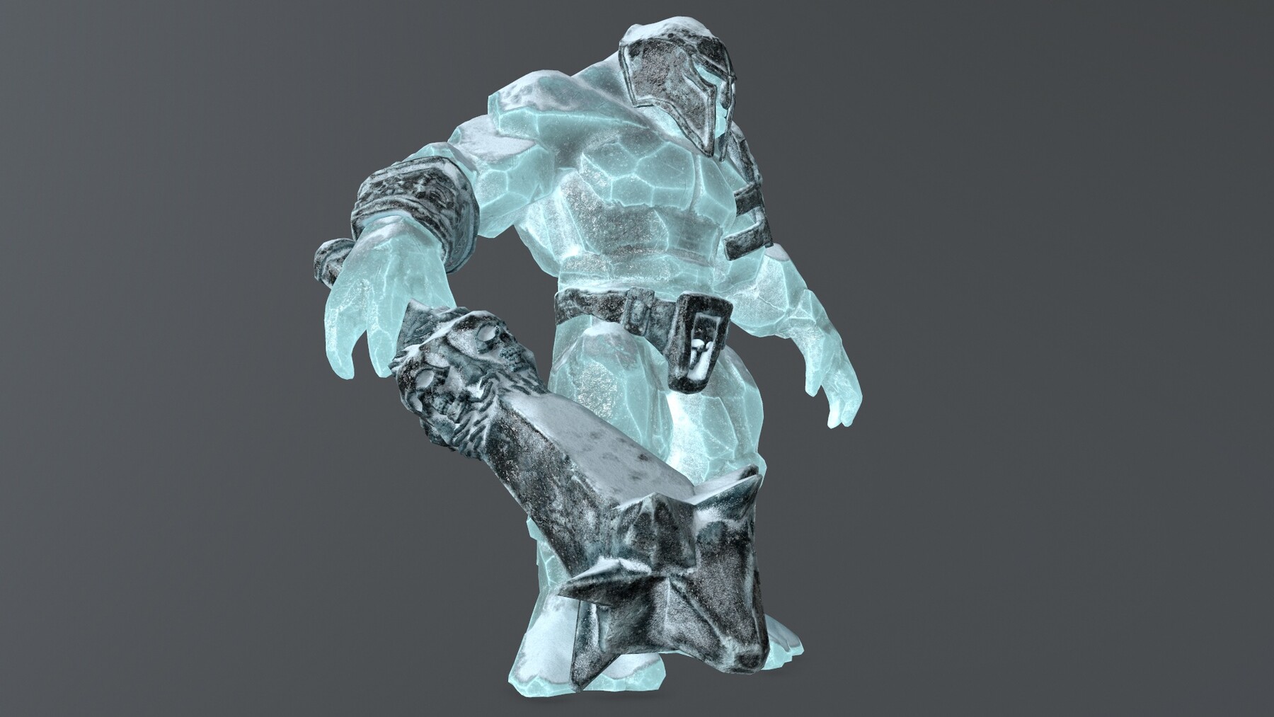 ArtStation - ice monster | Game Assets