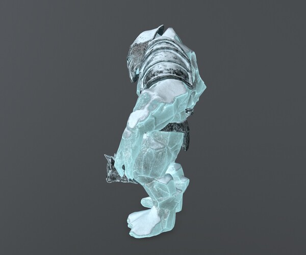 ArtStation - ice monster | Game Assets