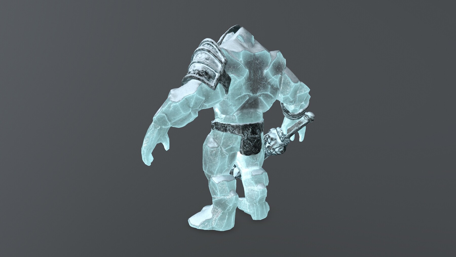 ArtStation - ice monster | Game Assets