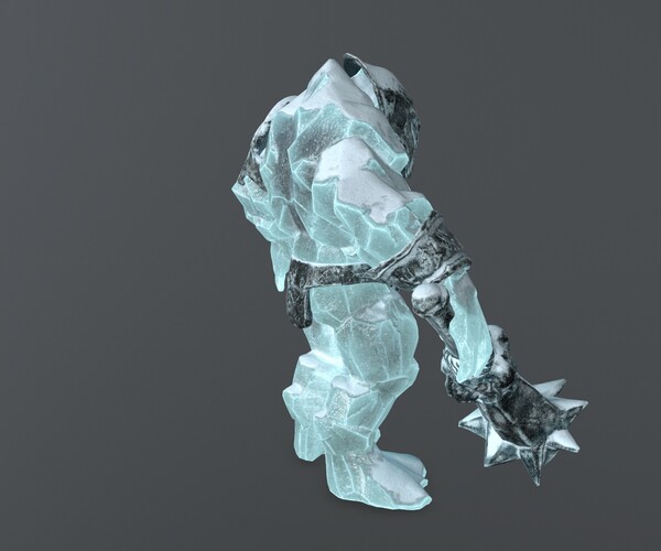 ArtStation - ice monster | Game Assets