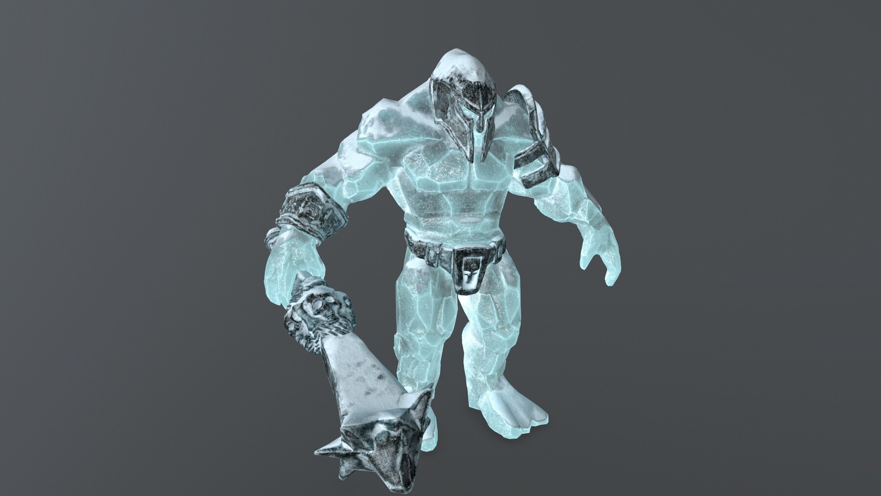 ArtStation - ice monster | Game Assets