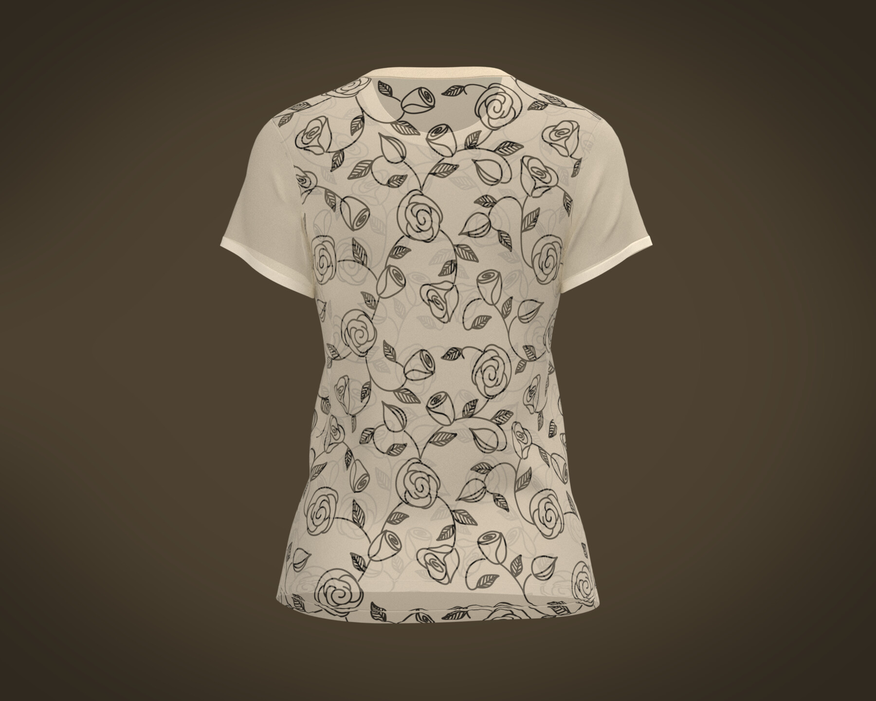 ArtStation - Ladies printed Tops | Resources
