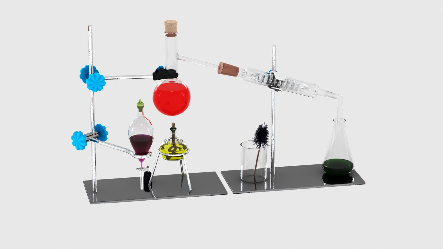 ArtStation - Chemistry Laboratory Glassware (Condenser) | Resources