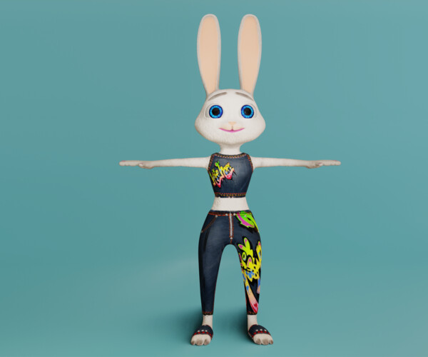 ArtStation - Rabbit | Game Assets