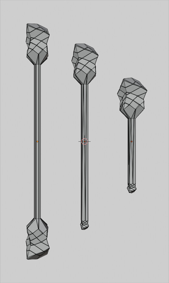 ArtStation - Futuristic Cubic Hammers | Game Assets