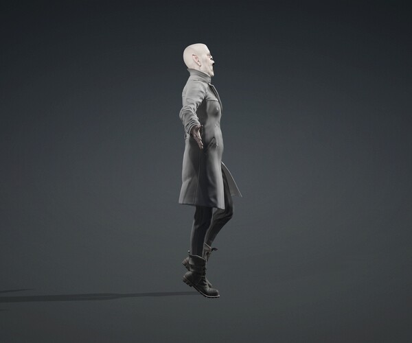 ArtStation - White Vampire Creature | Game Assets