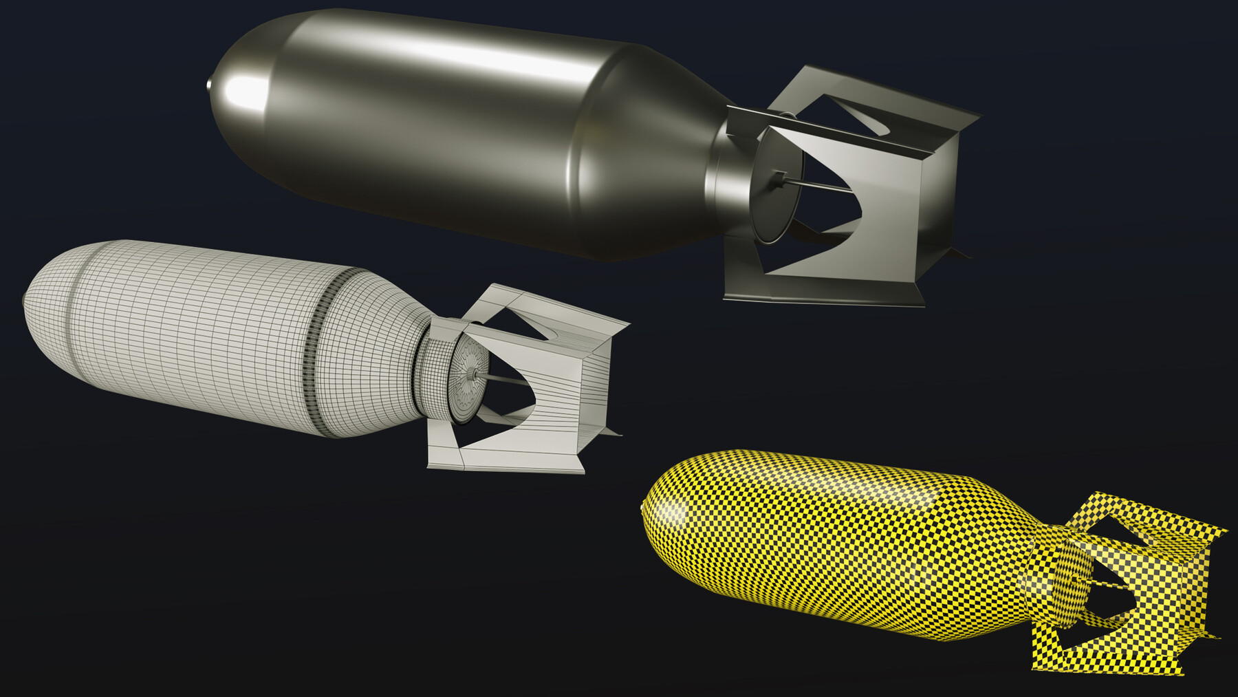 ArtStation - rocket pack - rocket VOL 01 3D model | Game Assets