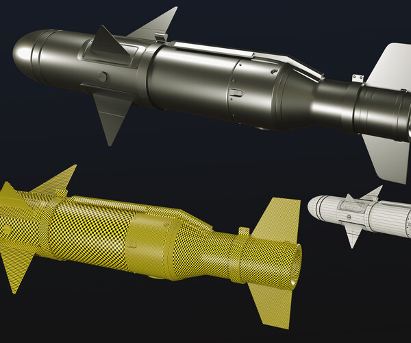 ArtStation - rocket pack - rocket VOL 02 3D model | Game Assets