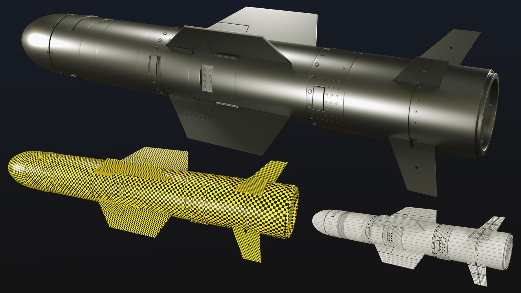 ArtStation - rocket pack - rocket VOL 02 3D model | Game Assets