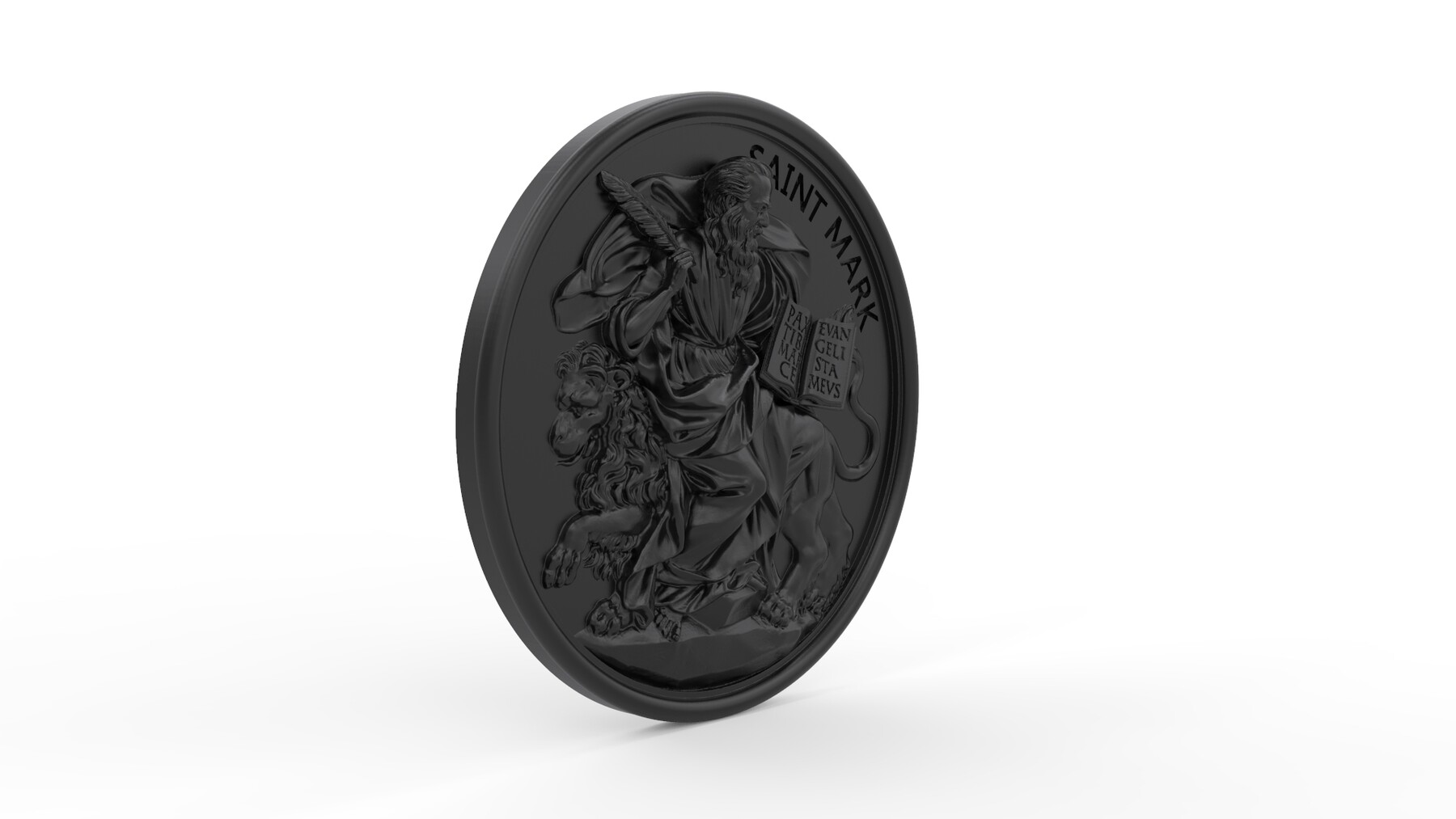ArtStation - Saint Mark Medal Relief | Resources
