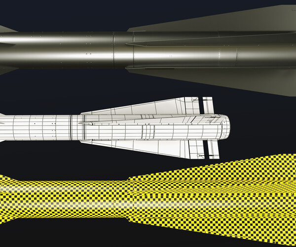 ArtStation - rocket full pack - rocket 3D model | Game Assets