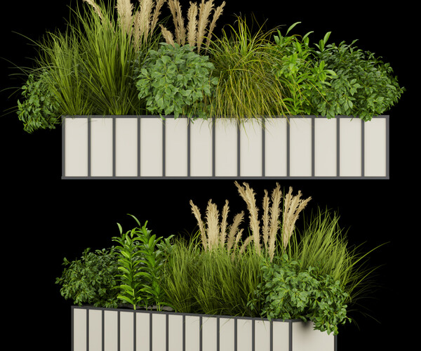ArtStation - Collection plant vol 324 - indoor -leaf - grass - blender ...