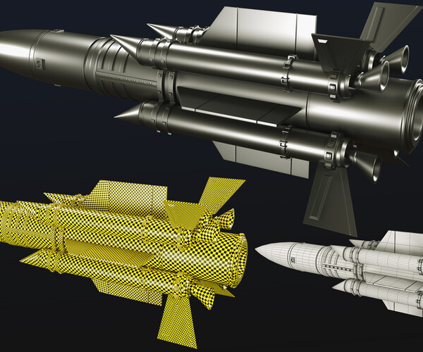 ArtStation - rocket | Game Assets