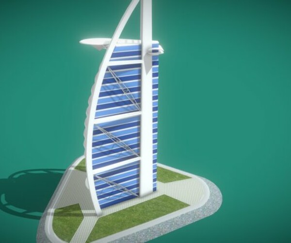 ArtStation - 3D Model - World Famous Buildings | Game Assets