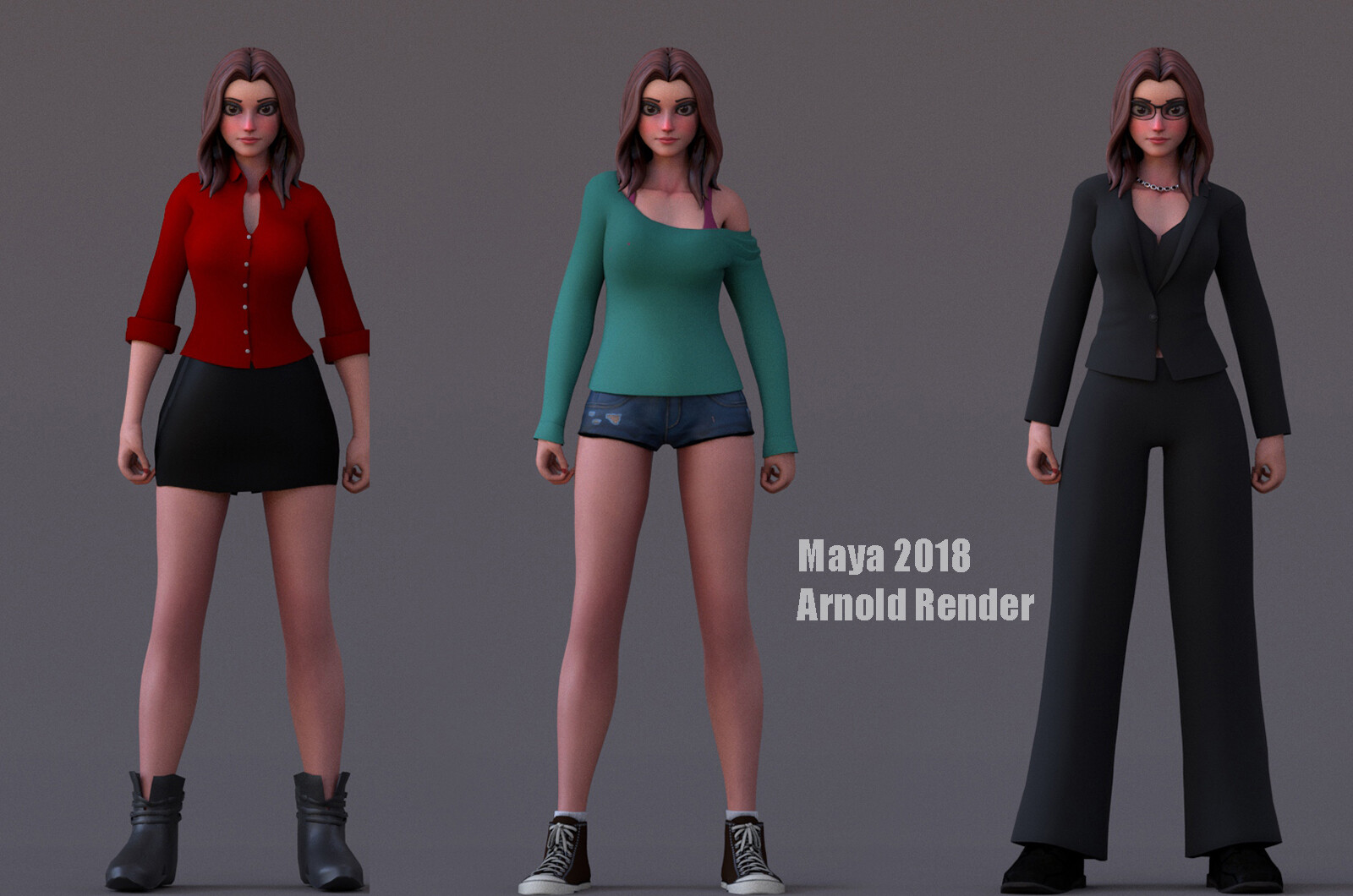 ArtStation - Angela V 2 | Game Assets