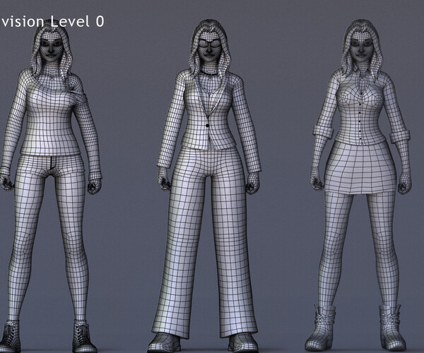 ArtStation - Angela V 2 | Game Assets