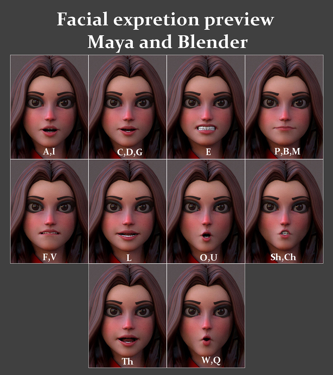 ArtStation - Angela V 2 | Game Assets