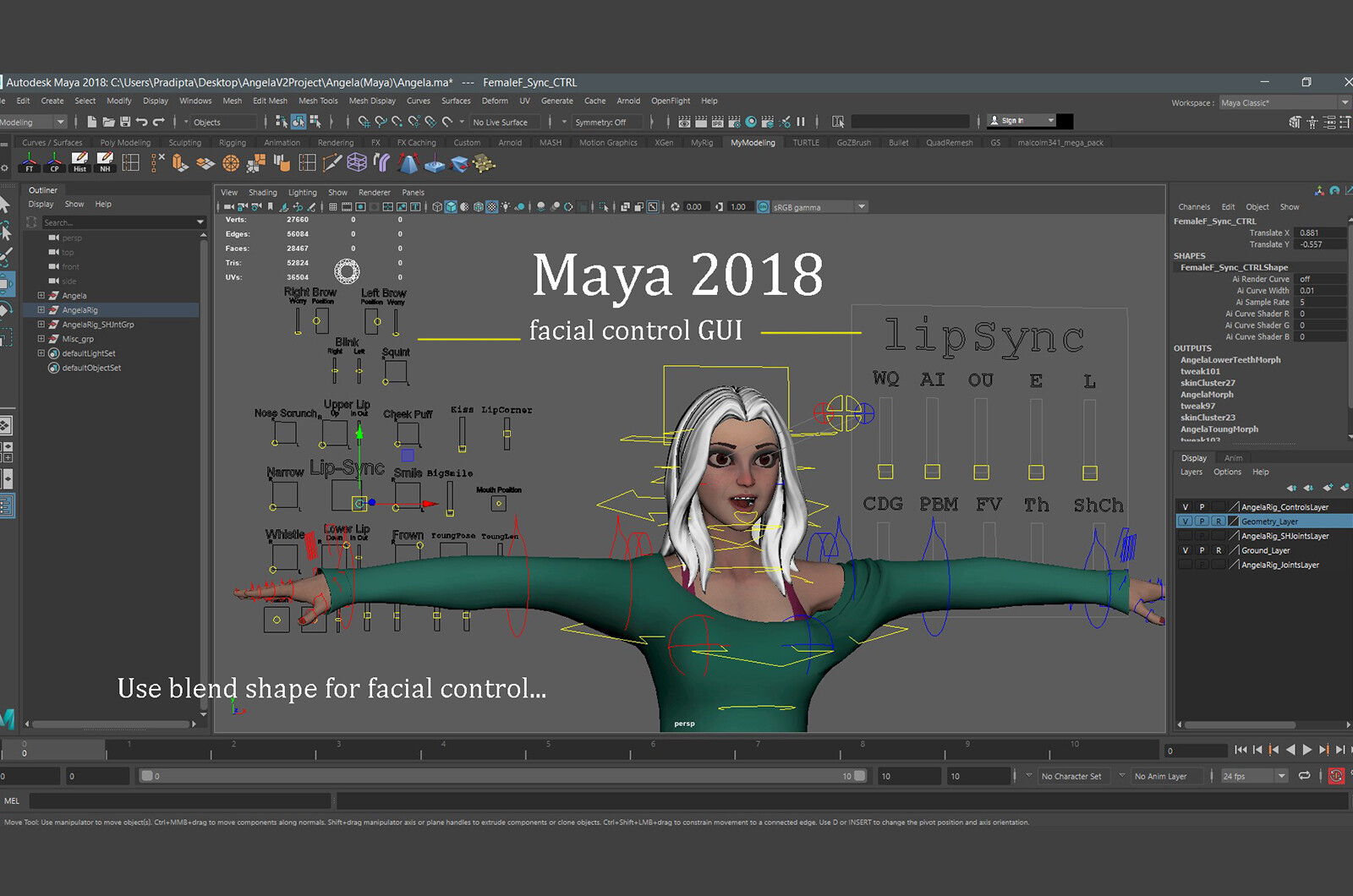 ArtStation - Angela V 2 | Game Assets