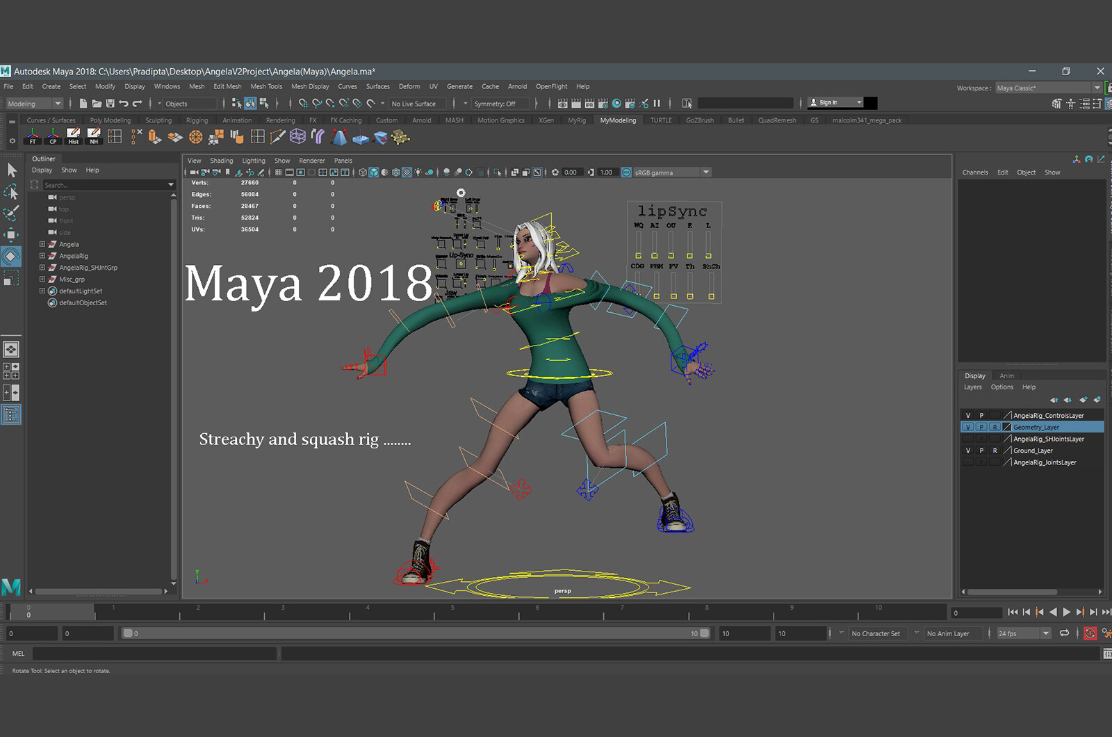ArtStation - Angela V 2 | Game Assets