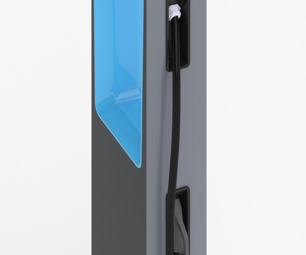 ArtStation - Efacec HV160 High Speed EV Electric Car Charging Station ...