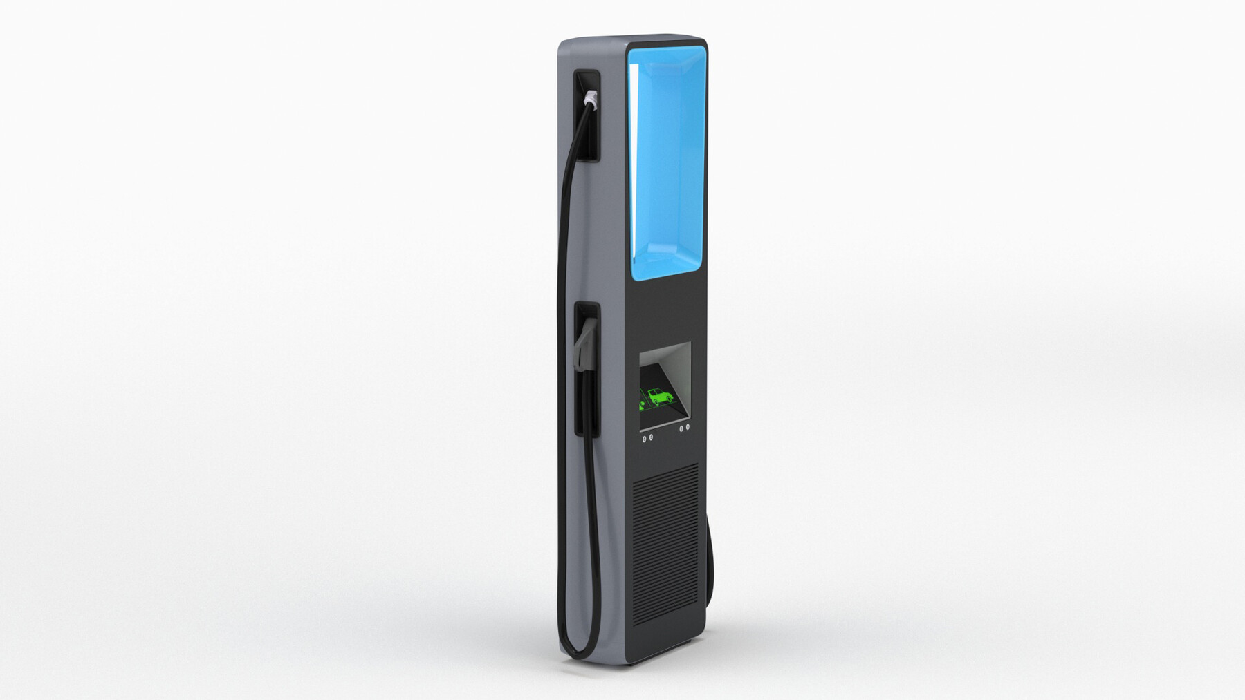 ArtStation - Efacec HV160 High Speed EV Electric Car Charging Station ...