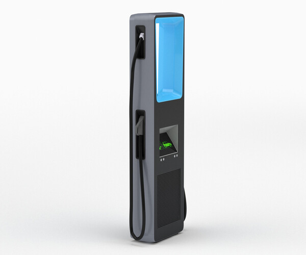 ArtStation - Efacec HV160 High Speed EV Electric Car Charging Station ...