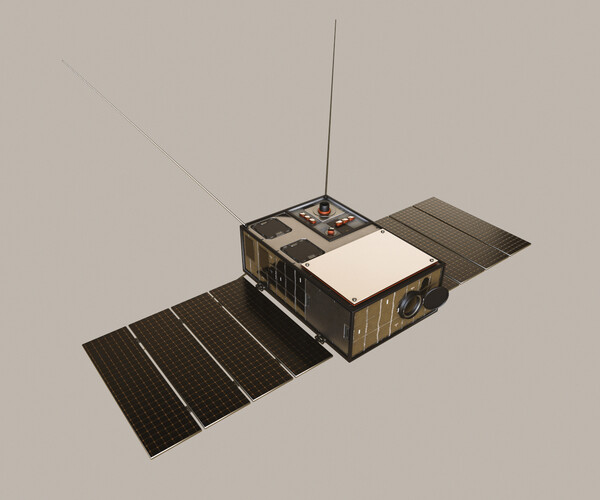 ArtStation - Cube Satellite | Game Assets